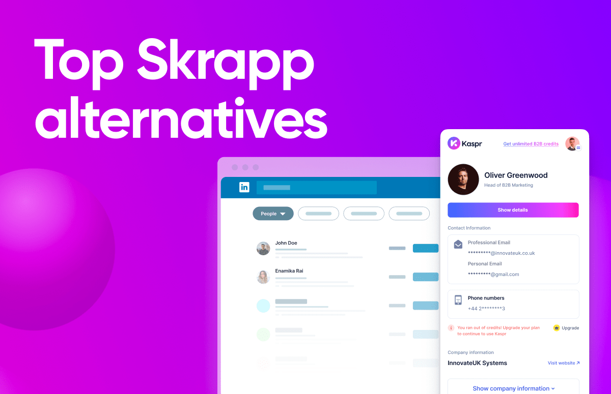 The 5 Top Skrapp Alternatives & Competitors